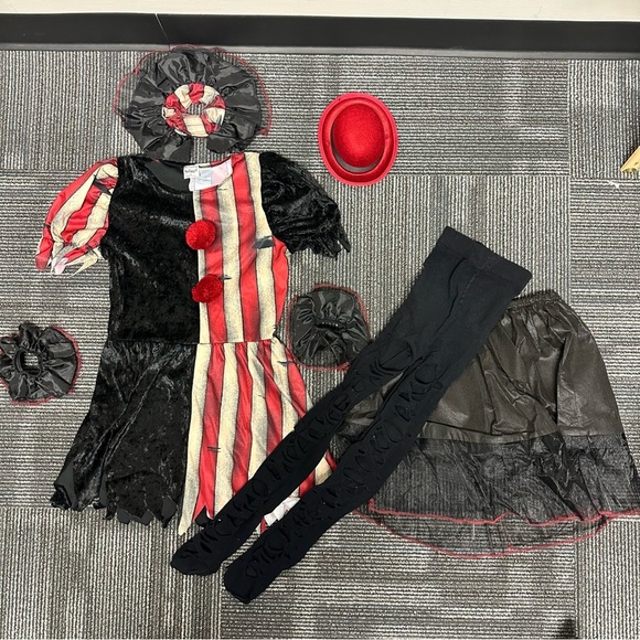 Spirit | Costumes | Spirit Twisted Clown Halloween Costume Girls Kids ...
